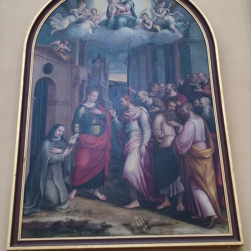 Apparition Of The Virgin Mary To St Philip Neri