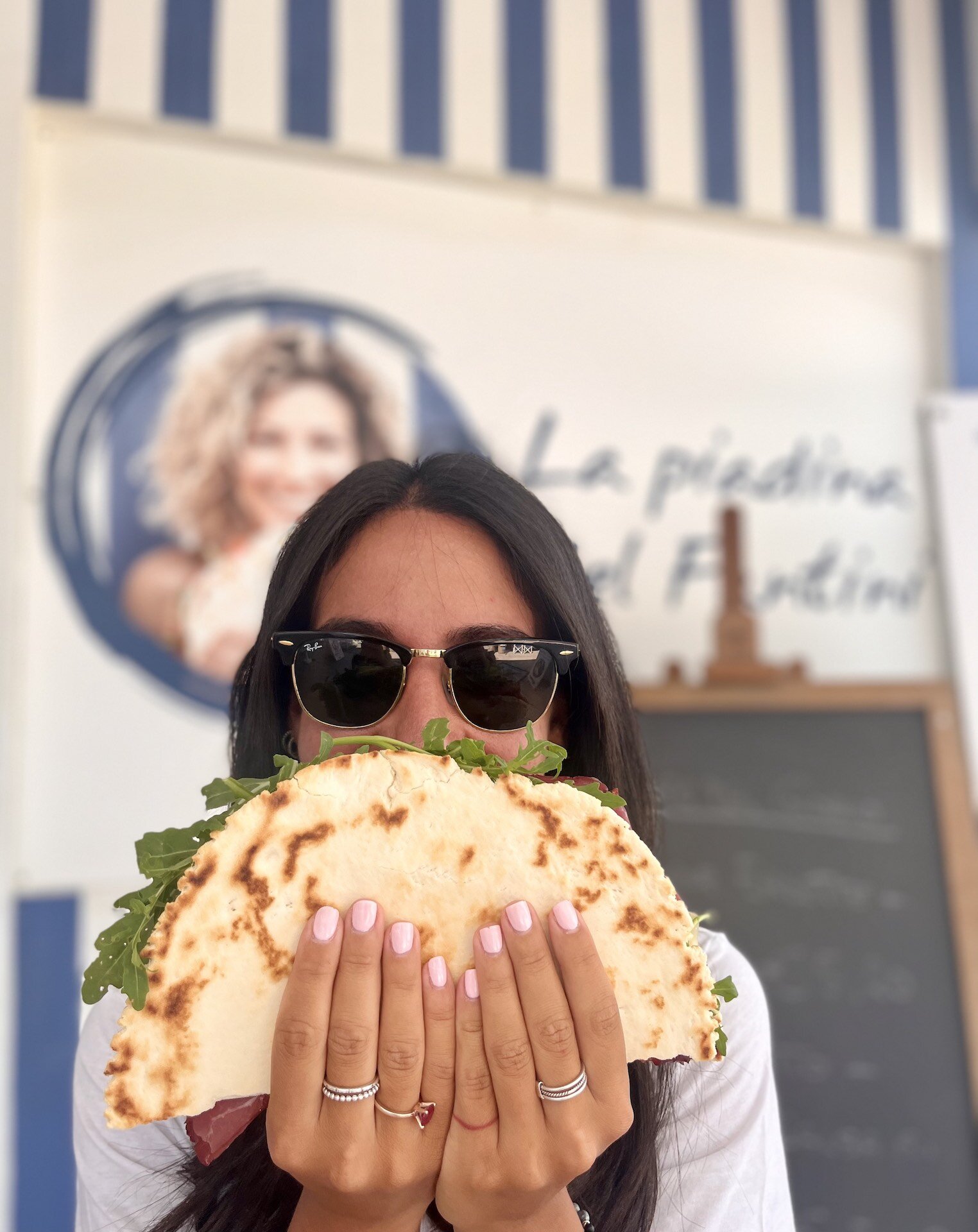 The traditional recipe for a piadina