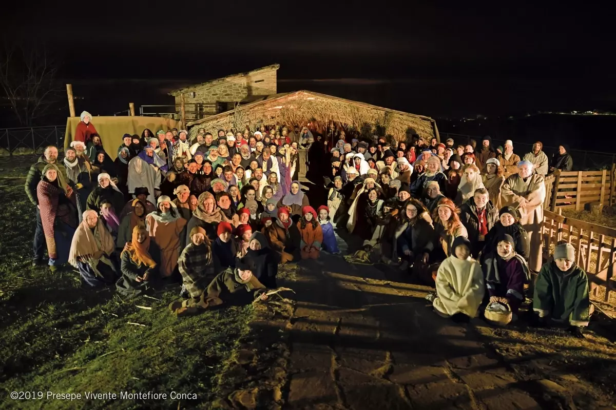 Events - The Living Nativity Scene in Montefiore Conca